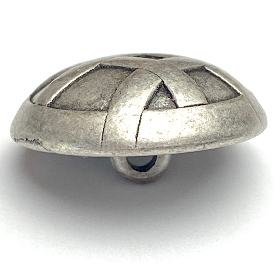 Iron Gate from JHB, 5/8" Antique Silver Metal 16mm Shank Back Button ...
